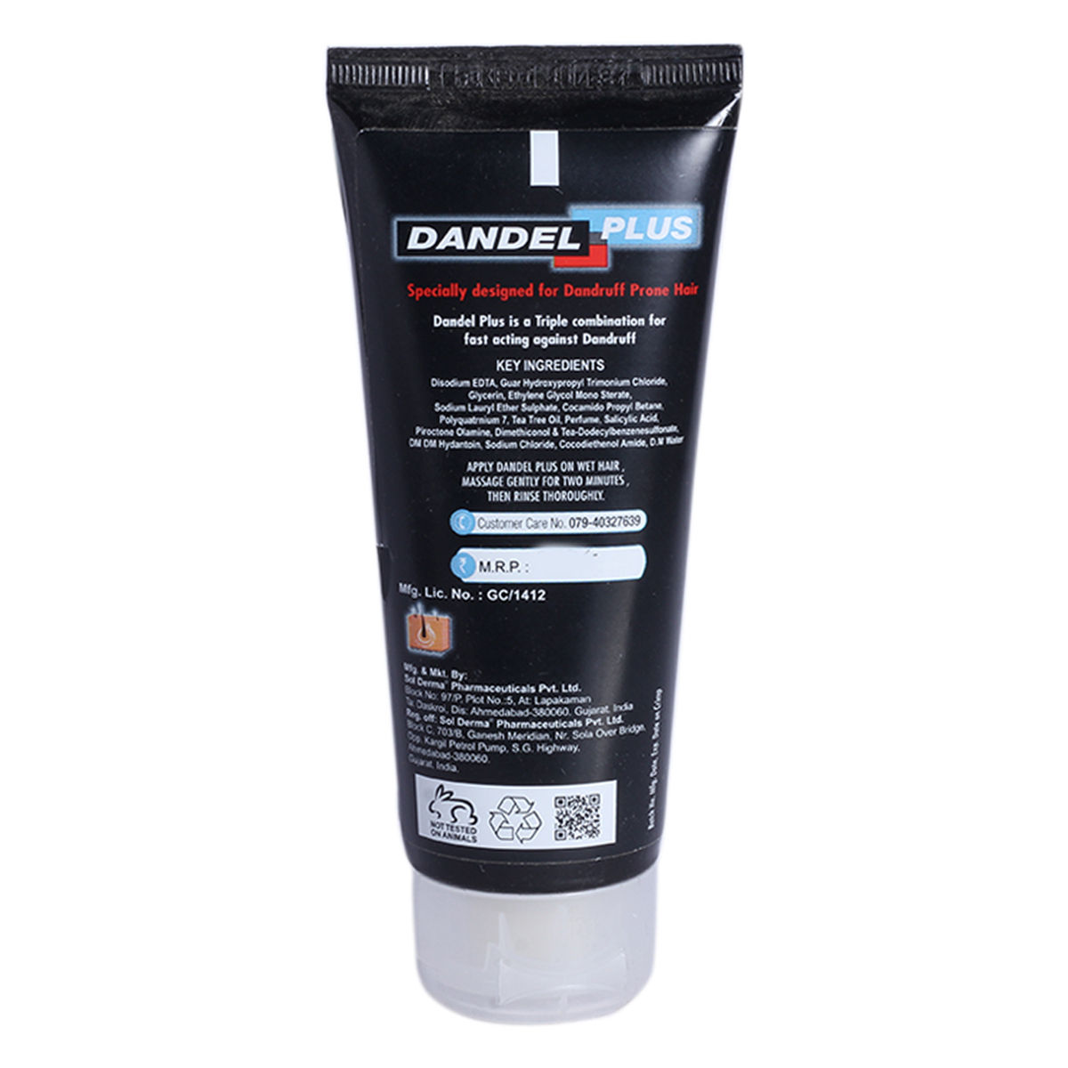 Dandel Plus Anti-Dandruff Shampoo, 100 gm Price, Uses, Side Effects ...