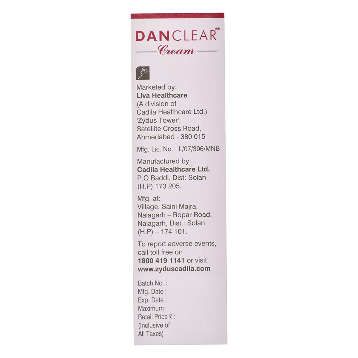 Danclear Cream 50 gm Price, Uses, Side Effects, Composition - Apollo ...