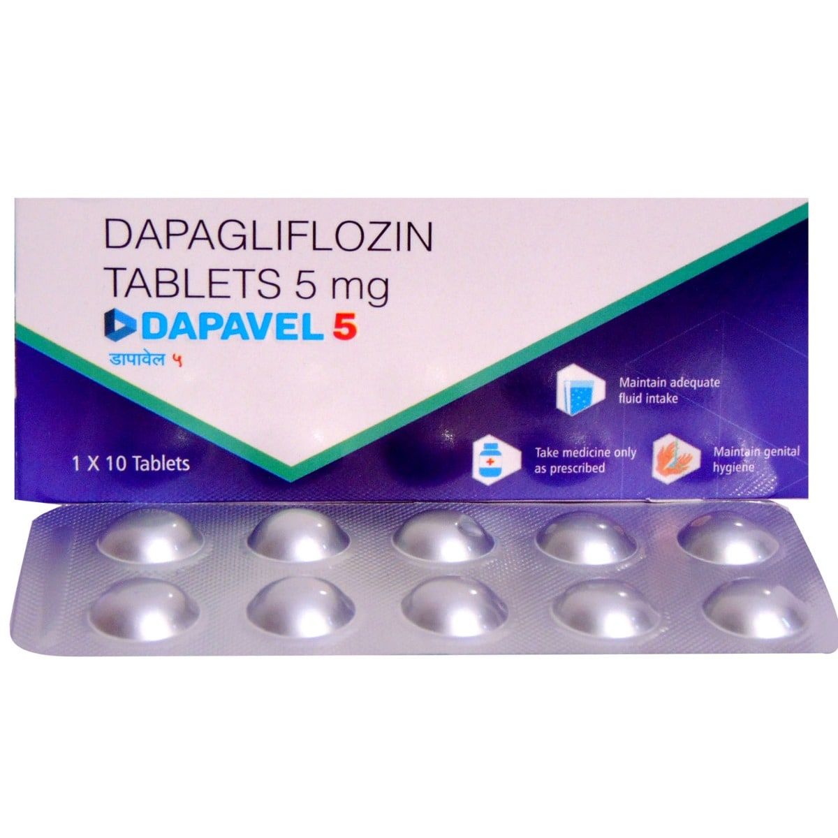 Dapavel 5 mg Tablet 10's Price, Uses, Side Effects, Composition ...