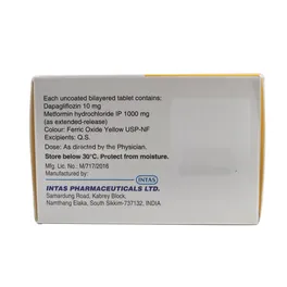 Daparyl-M 10/1000 Tablet | Uses, Side Effects, Price | Apollo Pharmacy