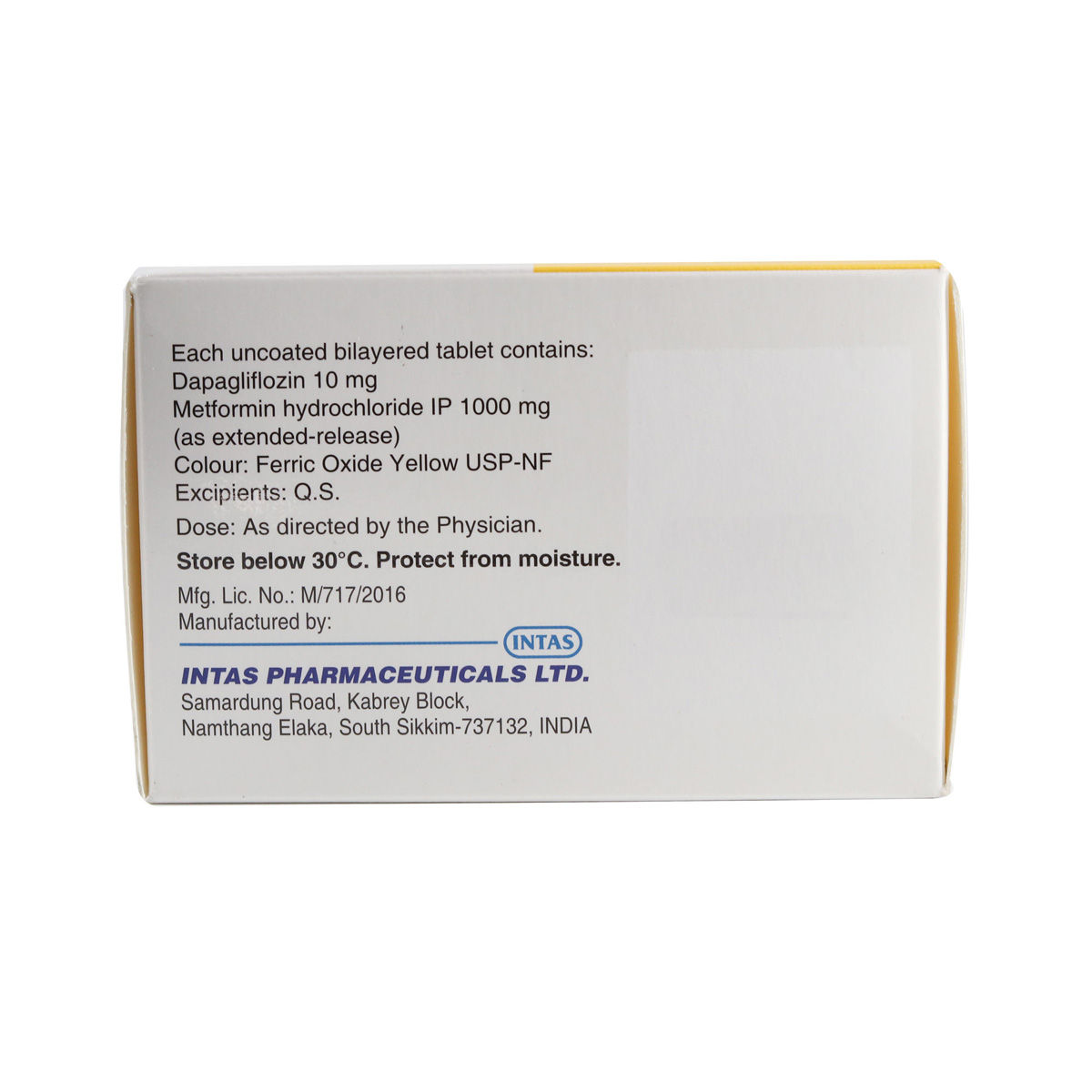 Daparyl-M 10/1000 Tablet 10's Price, Uses, Side Effects, Composition ...