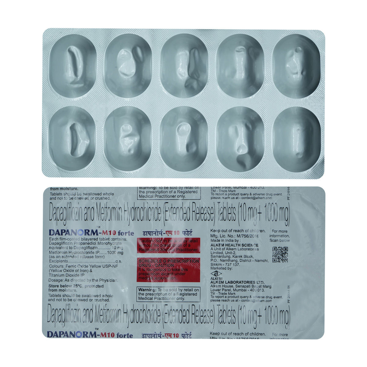 Dapanorm-M10 Forte Tablet 10's Price, Uses, Side Effects, Composition ...