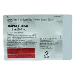 Dapefy M XR 10 mg/500 mg Tablet | Uses, Side Effects, Price | Apollo ...