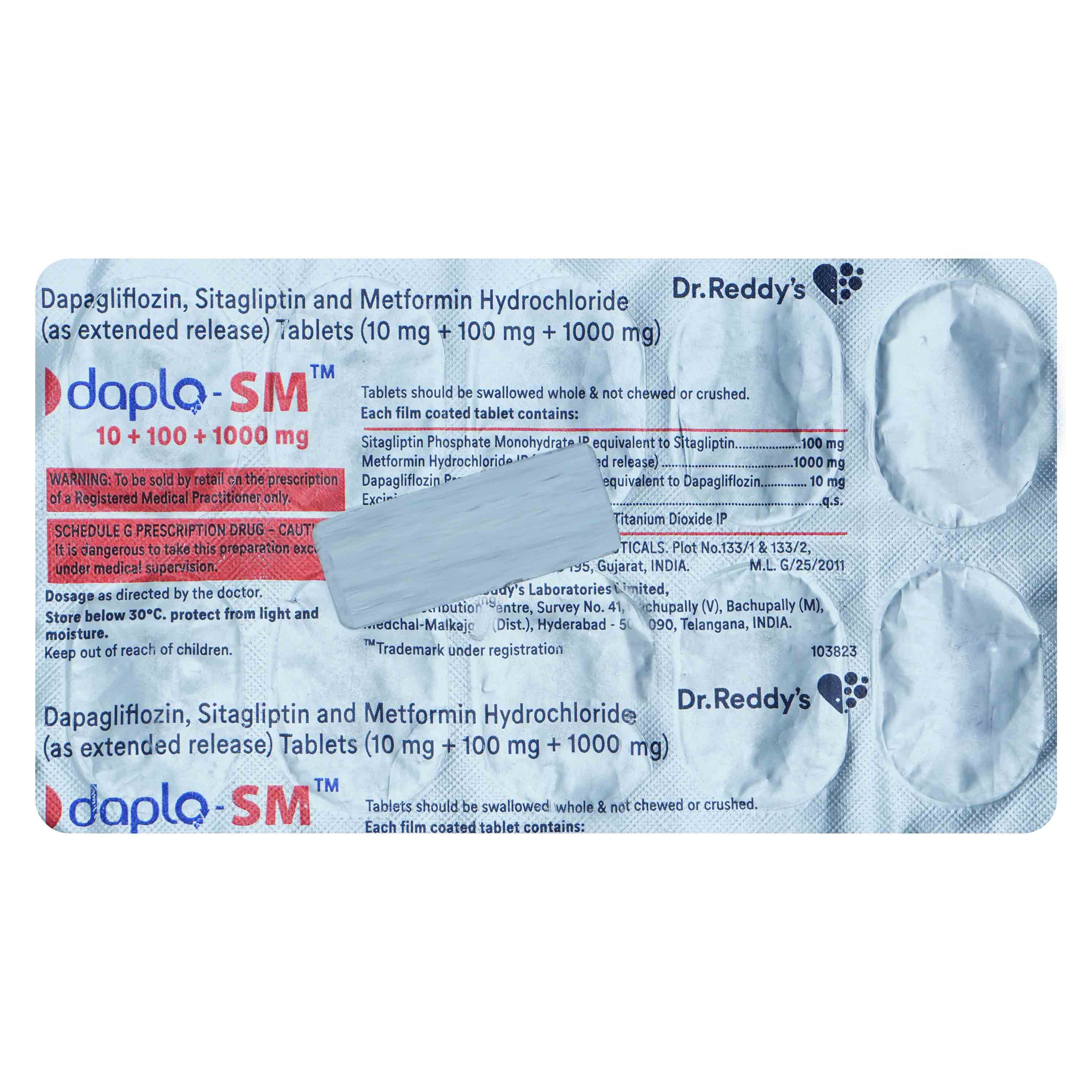 Daplo-SM Tablet | Uses, Side Effects, Price | Apollo Pharmacy