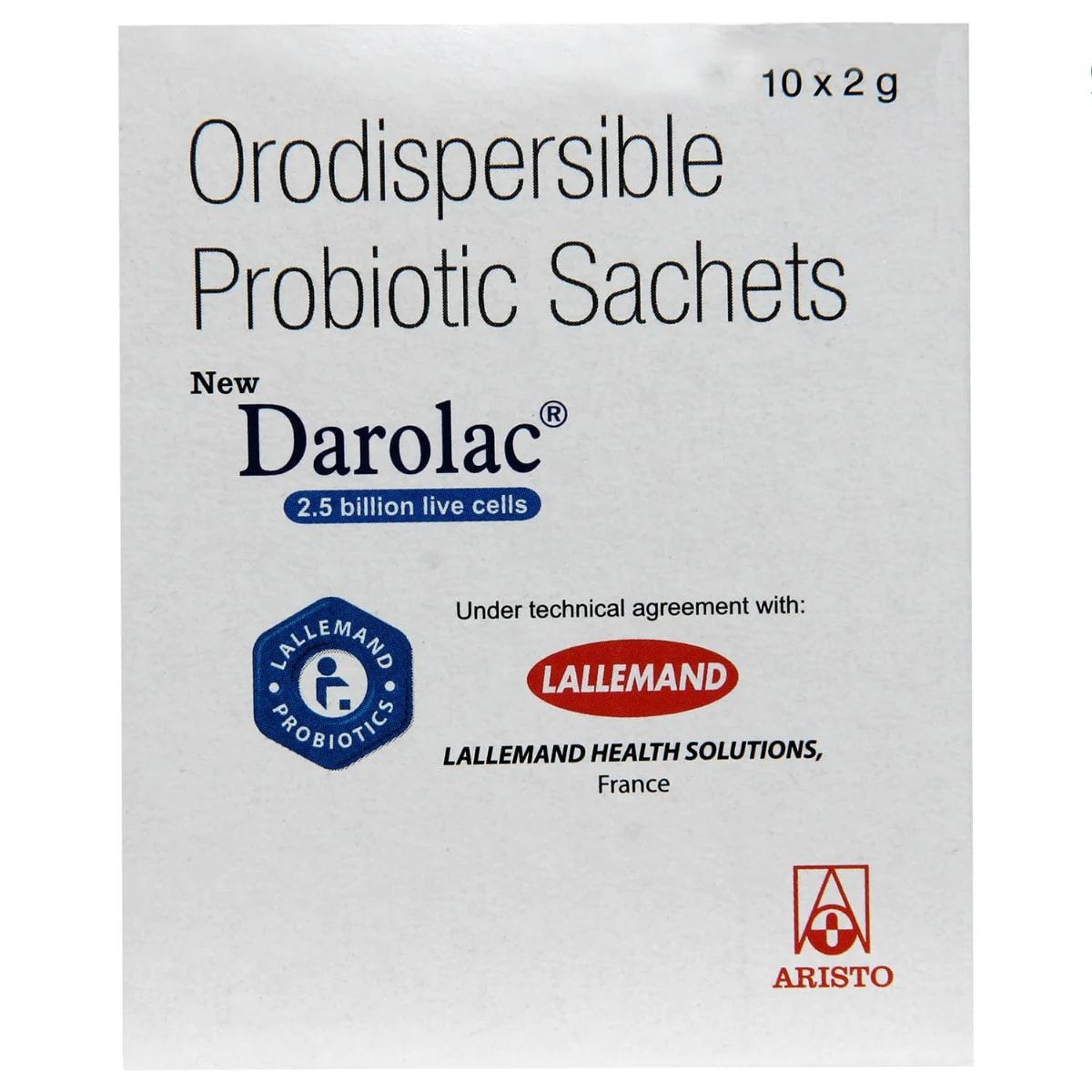 Darolac Sachet 2 gm | Uses, Side Effects, Price | Apollo Pharmacy