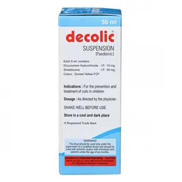 Decolic Oral Suspension | Uses, Side Effects, Price | Apollo Pharmacy