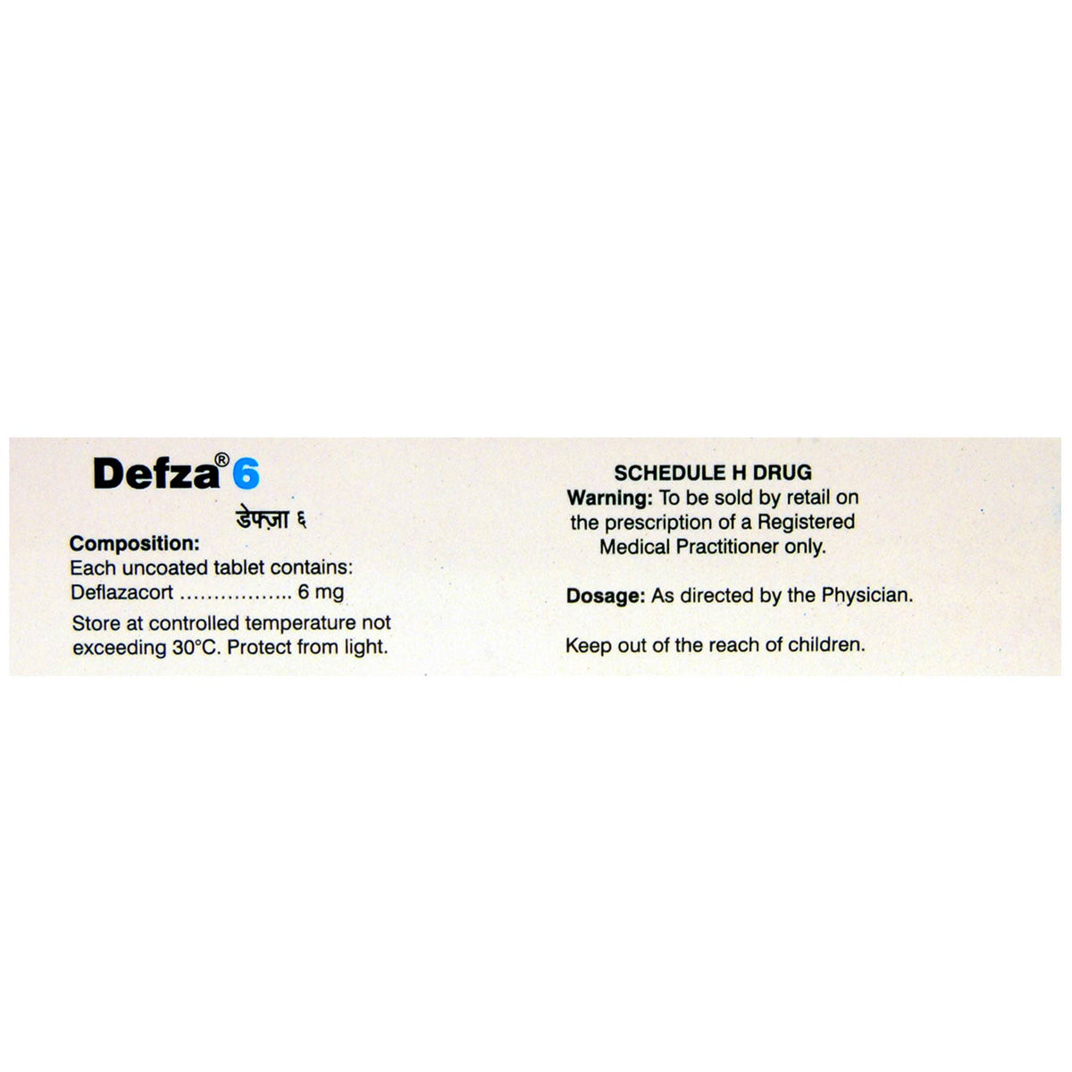 Defza 6 Tablet 10's Price, Uses, Side Effects, Composition - Apollo ...