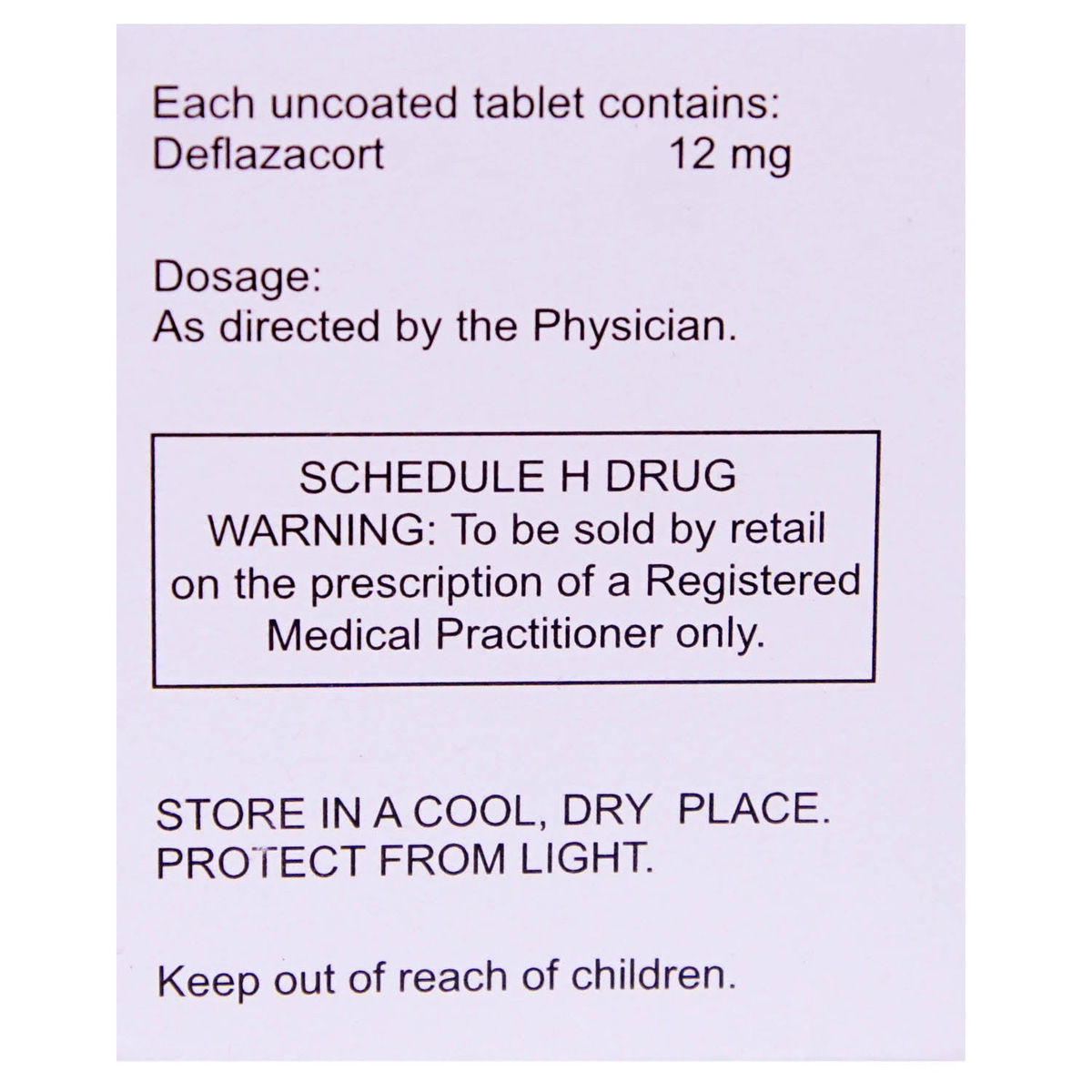 Defcort 12 Tablet 6's Price, Uses, Side Effects, Composition - Apollo ...