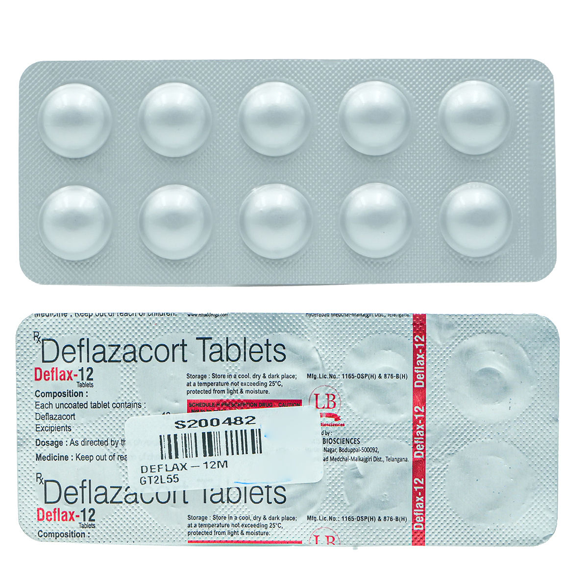 Deflax-12 mg Tablet | Uses, Side Effects, Price | Apollo Pharmacy