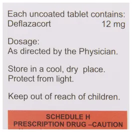Defcort 12 Tablet | Uses, Side Effects, Price | Apollo Pharmacy