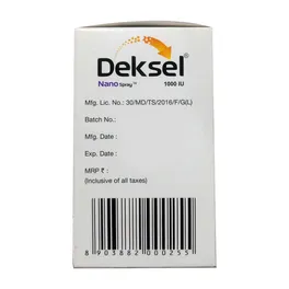 Deksel 1000IU Nano Spray | Uses, Side Effects, Price | Apollo Pharmacy