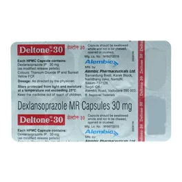 Deltone-30 Capsule | Uses, Side Effects, Price | Apollo Pharmacy