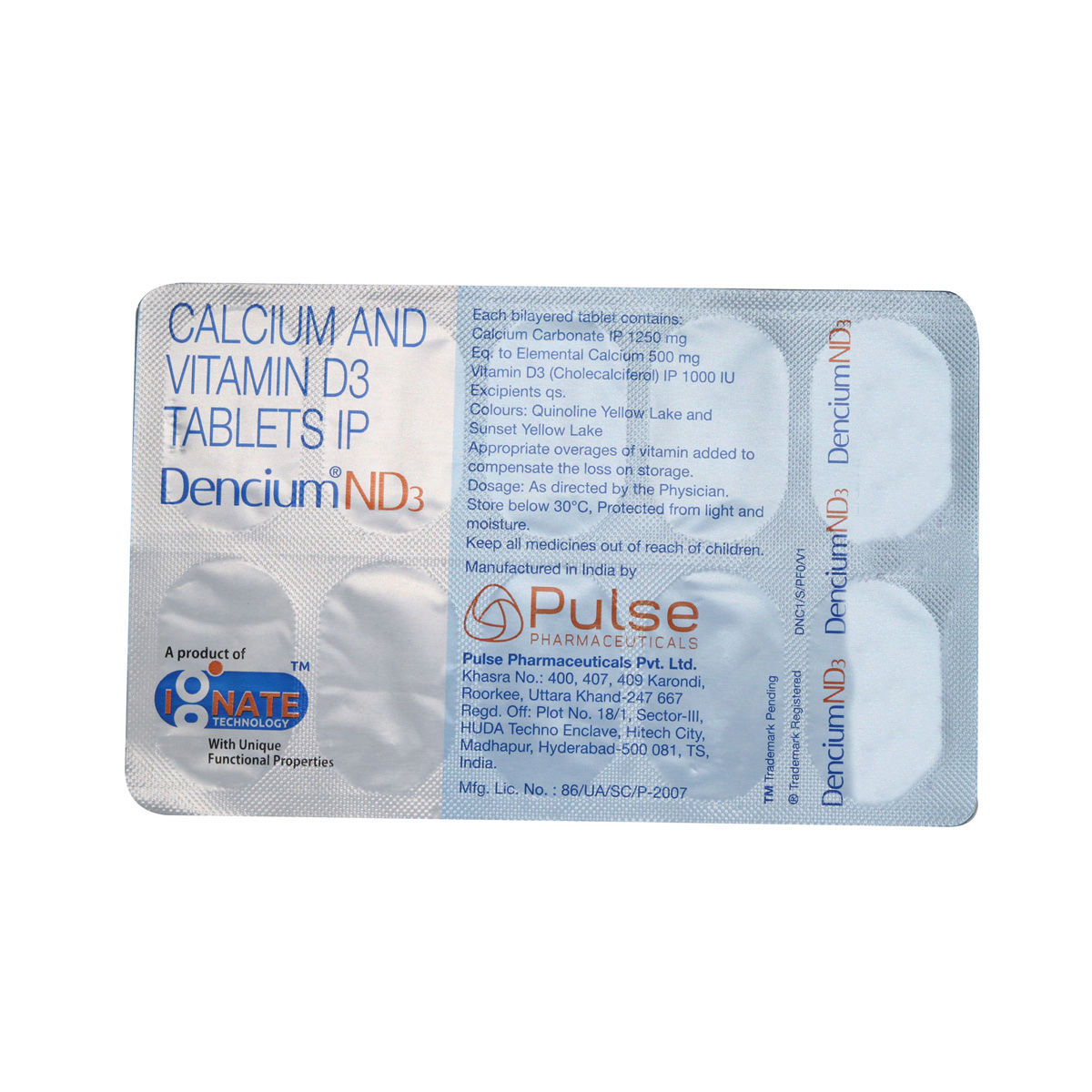 Dencium ND3 Tablet 10's Price, Uses, Side Effects, Composition - Apollo ...