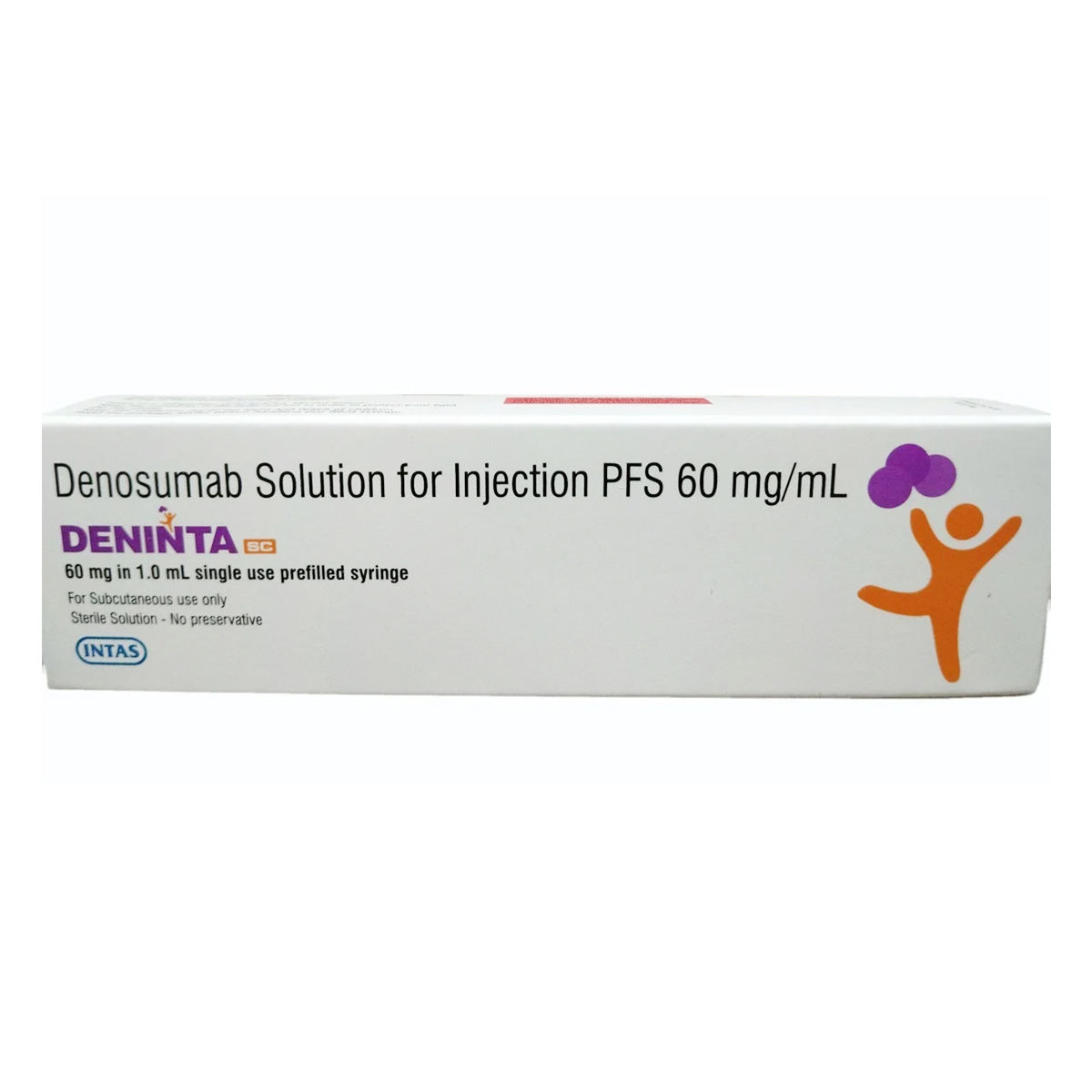 Deninta SC 60mg Injection 1 ml | Uses, Side Effects, Price | Apollo ...