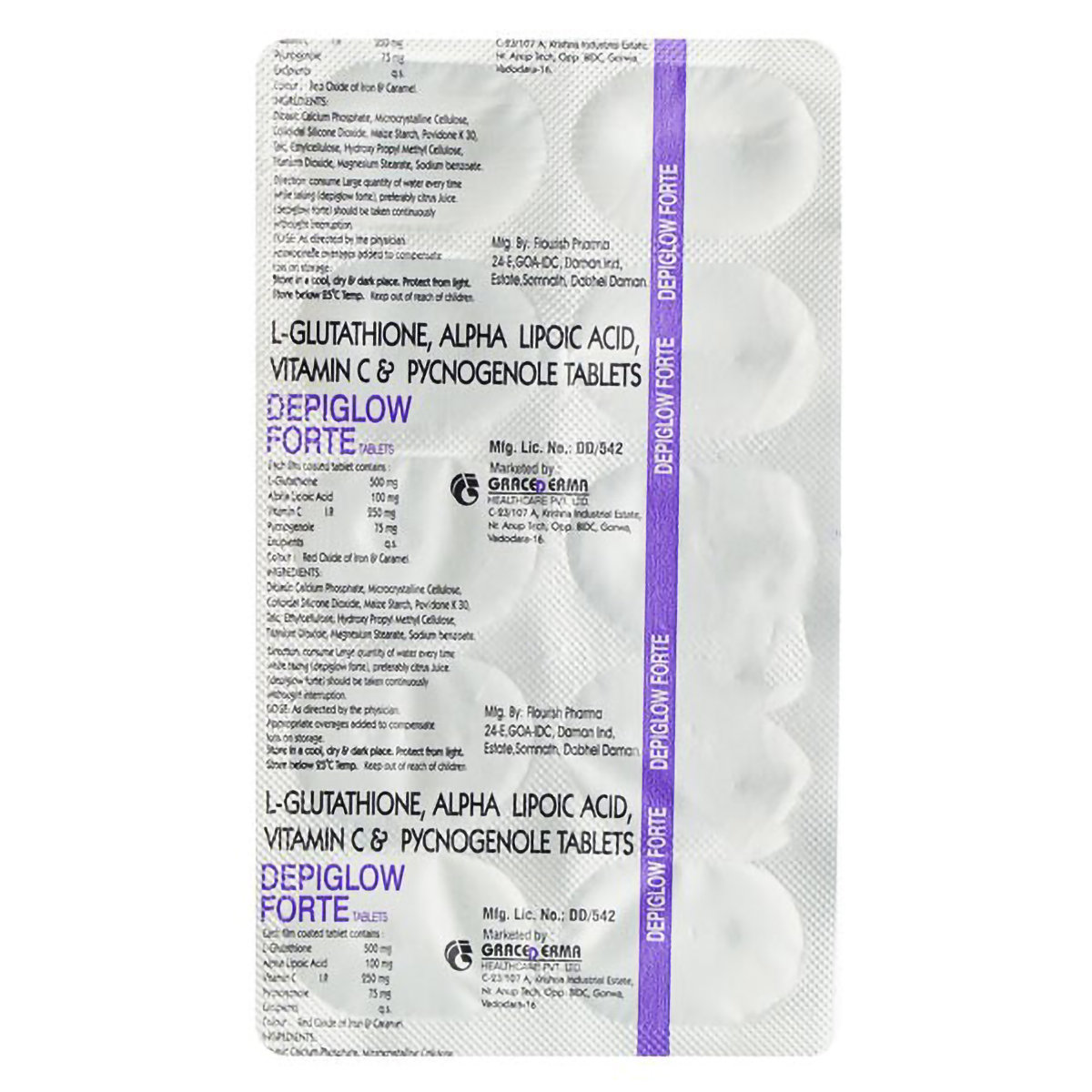 Depiglow Forte Tablet | Uses, Side Effects, Price | Apollo Pharmacy