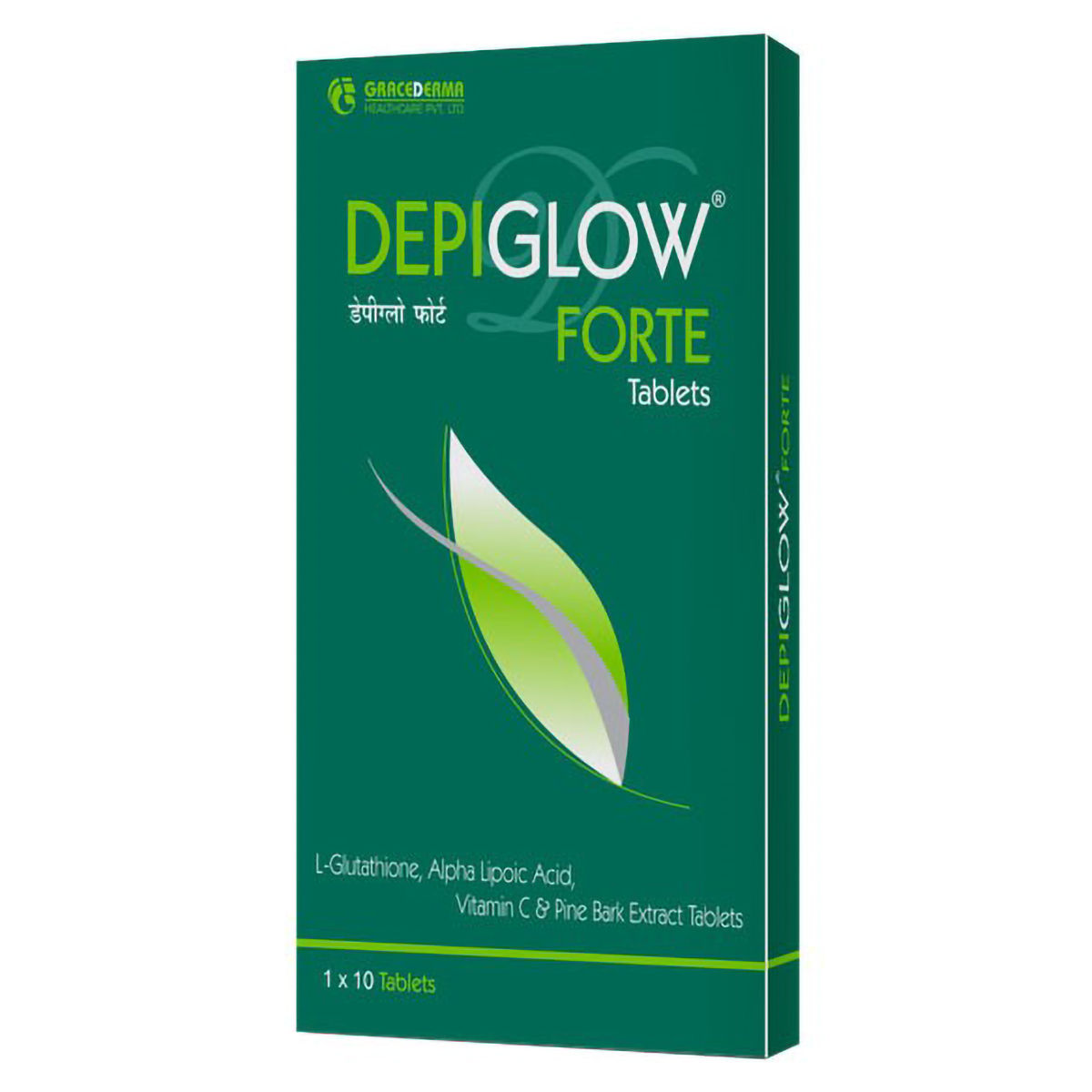 Depiglow Forte Tablet 10's Price, Uses, Side Effects, Composition ...
