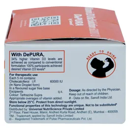 Buy Depura Sugar Free Oral Solution 5 ml | 19 Minutes Delivery | Apollo ...