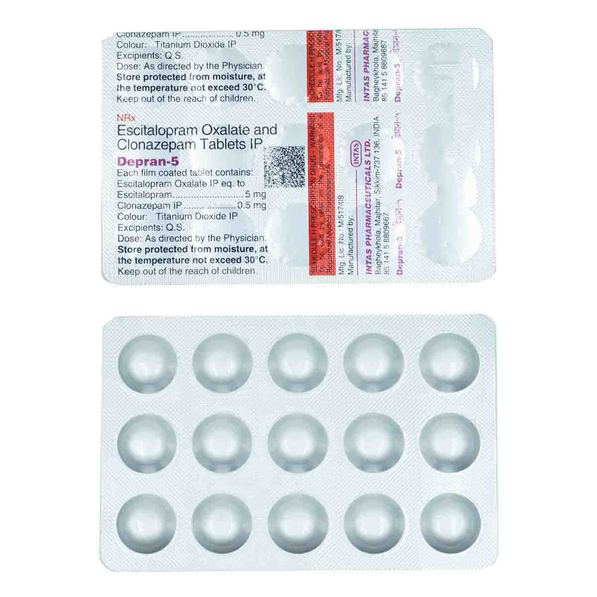 Depran 5 Tablet | Uses, Side Effects, Price | Apollo Pharmacy
