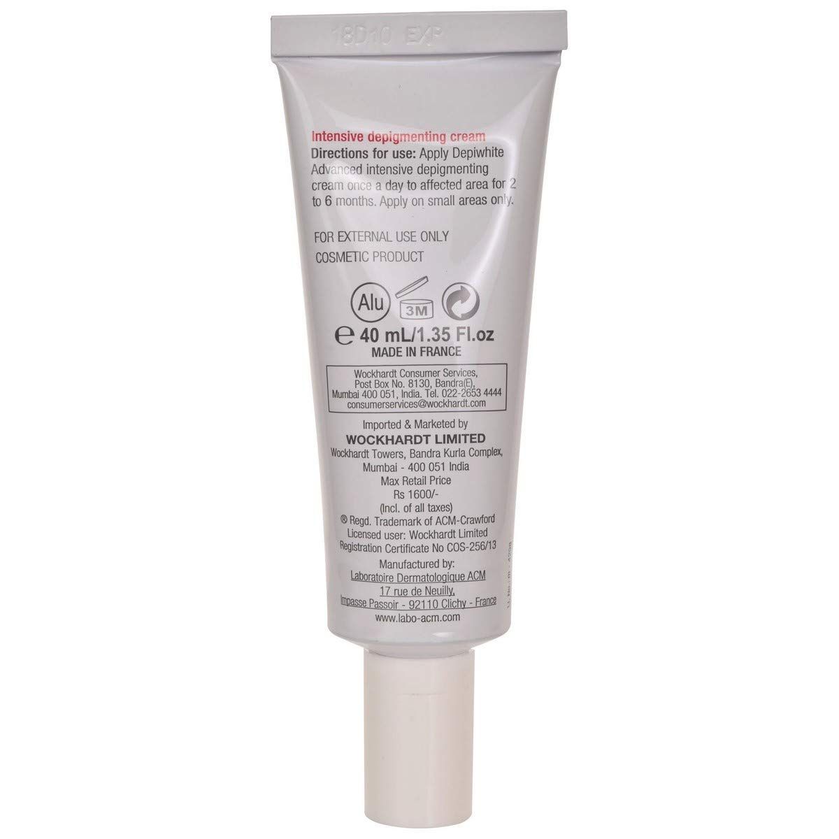 Depiwhite Advanced Cream 15 ml Price, Uses, Side Effects, Composition ...