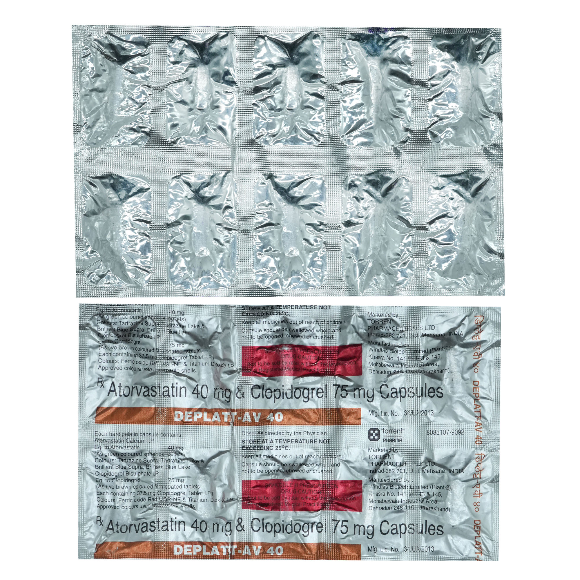 Deplatt AV 40 Capsule | Uses, Side Effects, Price | Apollo Pharmacy