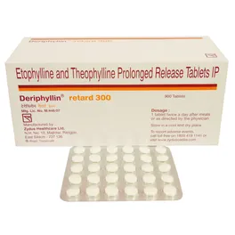 Deriphyllin Retard 300 Tablet | Uses, Side Effects, Price | Apollo Pharmacy