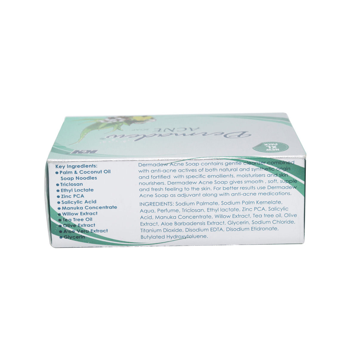Dermadew Acne Soap, 125 gm Price, Uses, Side Effects, Composition ...