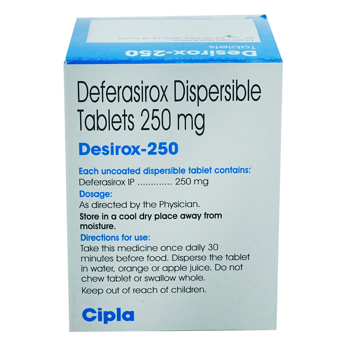 Desirox 250mg Tablet 30's Price, Uses, Side Effects, Composition ...