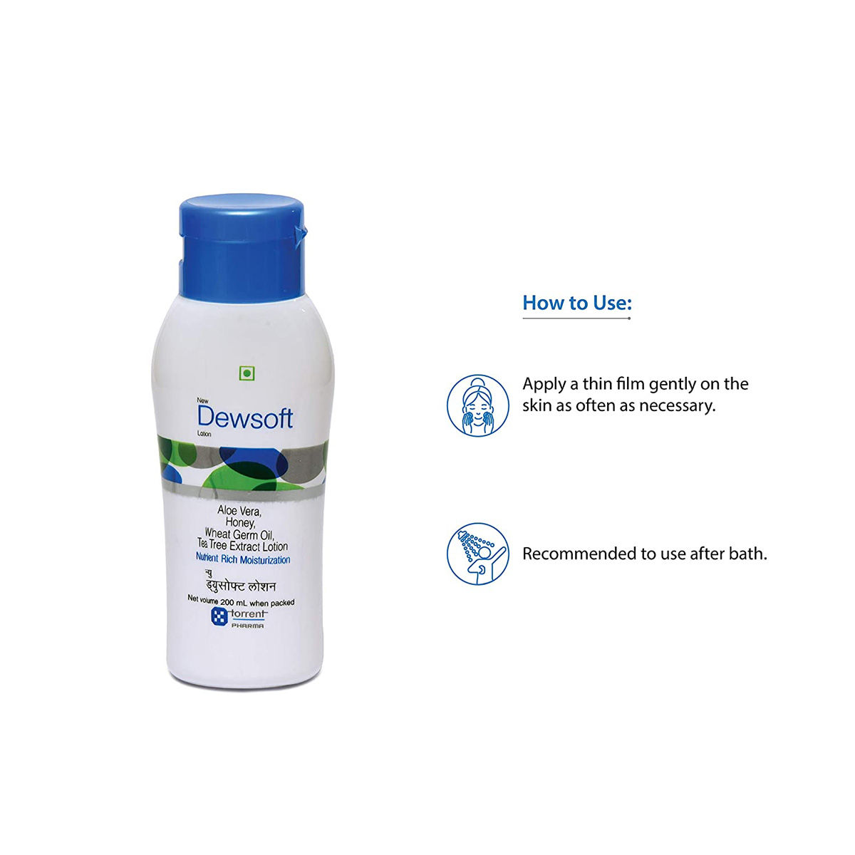 New Dewsoft Lotion 200 ml Price, Uses, Side Effects, Composition ...