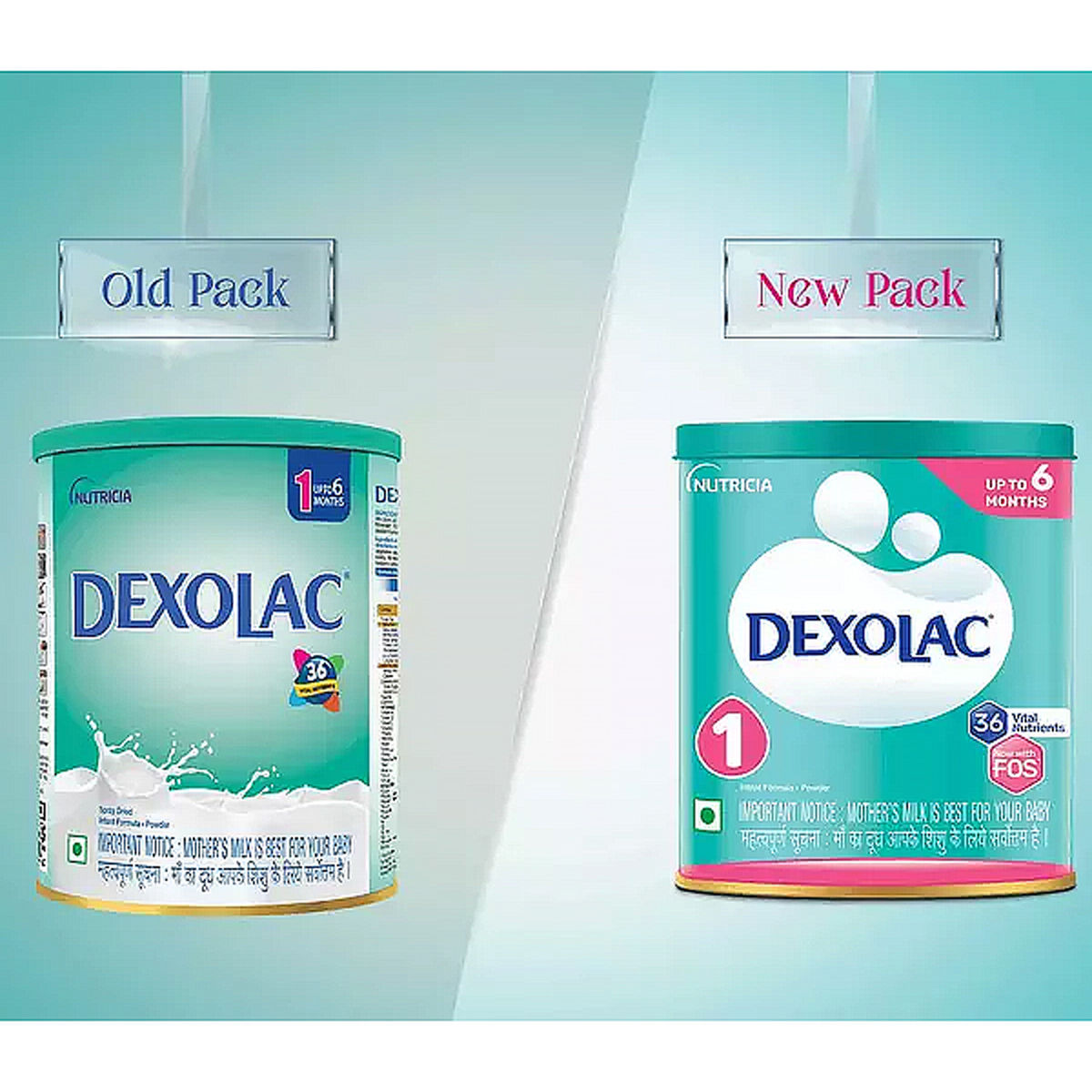 Buy Dexolac Infant Formula Stage 1 Powder (Up to 6 Months), 400 gm Tin ...