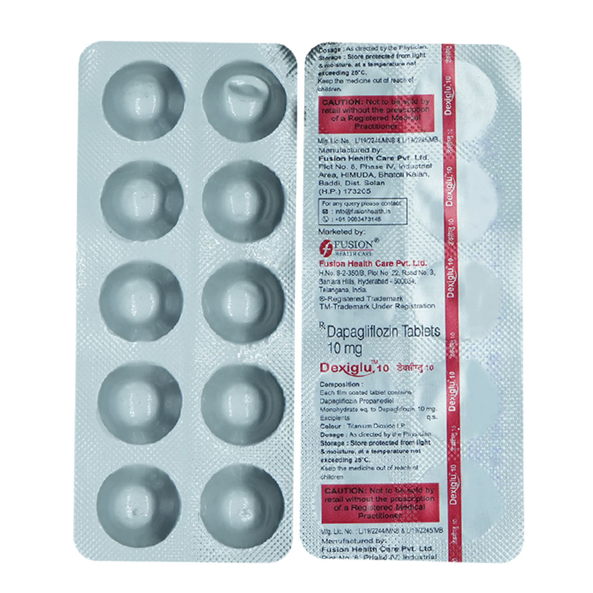 DEXIGLU 10 TABLETS 10'S Price, Uses, Side Effects, Composition - Apollo ...