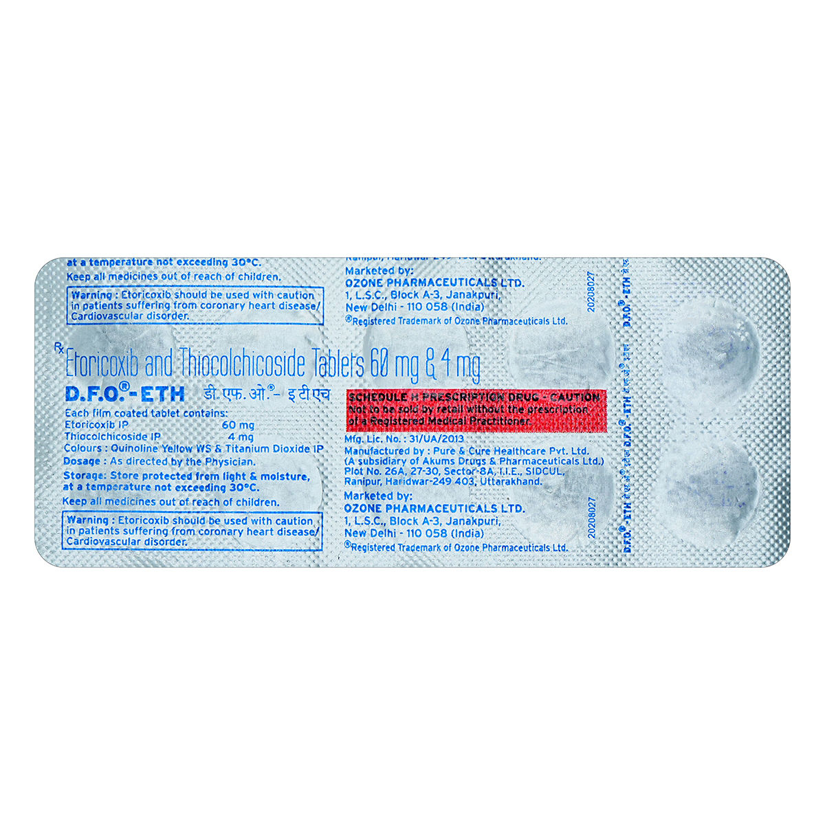 D.F.O.-ETH Tablet | Uses, Side Effects, Price | Apollo Pharmacy