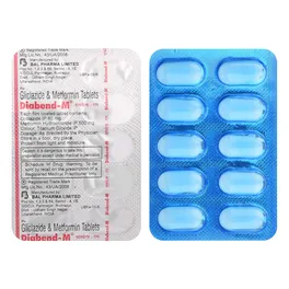 Diabend-M Tablet | Uses, Side Effects, Price | Apollo Pharmacy