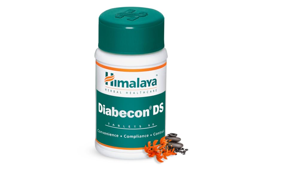 Buy Himalaya Diabecon DS, 60 Tablet | 19 Minutes Delivery | Apollo Pharmacy