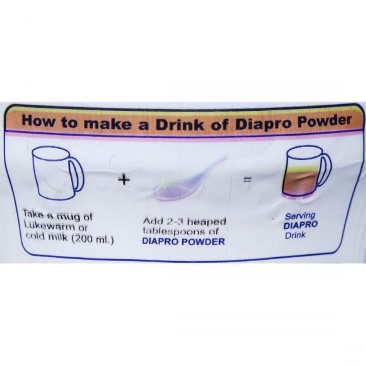 Diapro Sugar Free Vanilla Flavour Powder, 200 gm Price, Uses, Side ...
