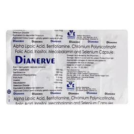 Dianerve Capsule | Uses, Side Effects, Price | Apollo Pharmacy