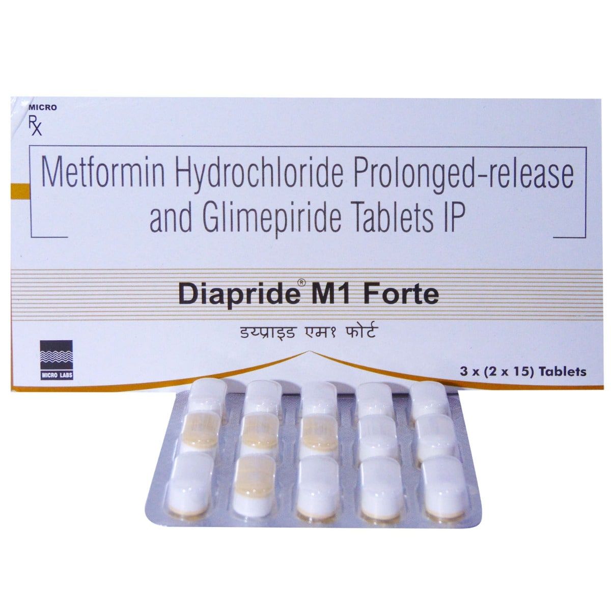 Diapride M1 Forte Tablet | Uses, Side Effects, Price | Apollo Pharmacy