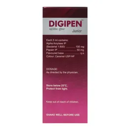 Digipen Junior Syrup | Uses, Side Effects, Price | Apollo Pharmacy
