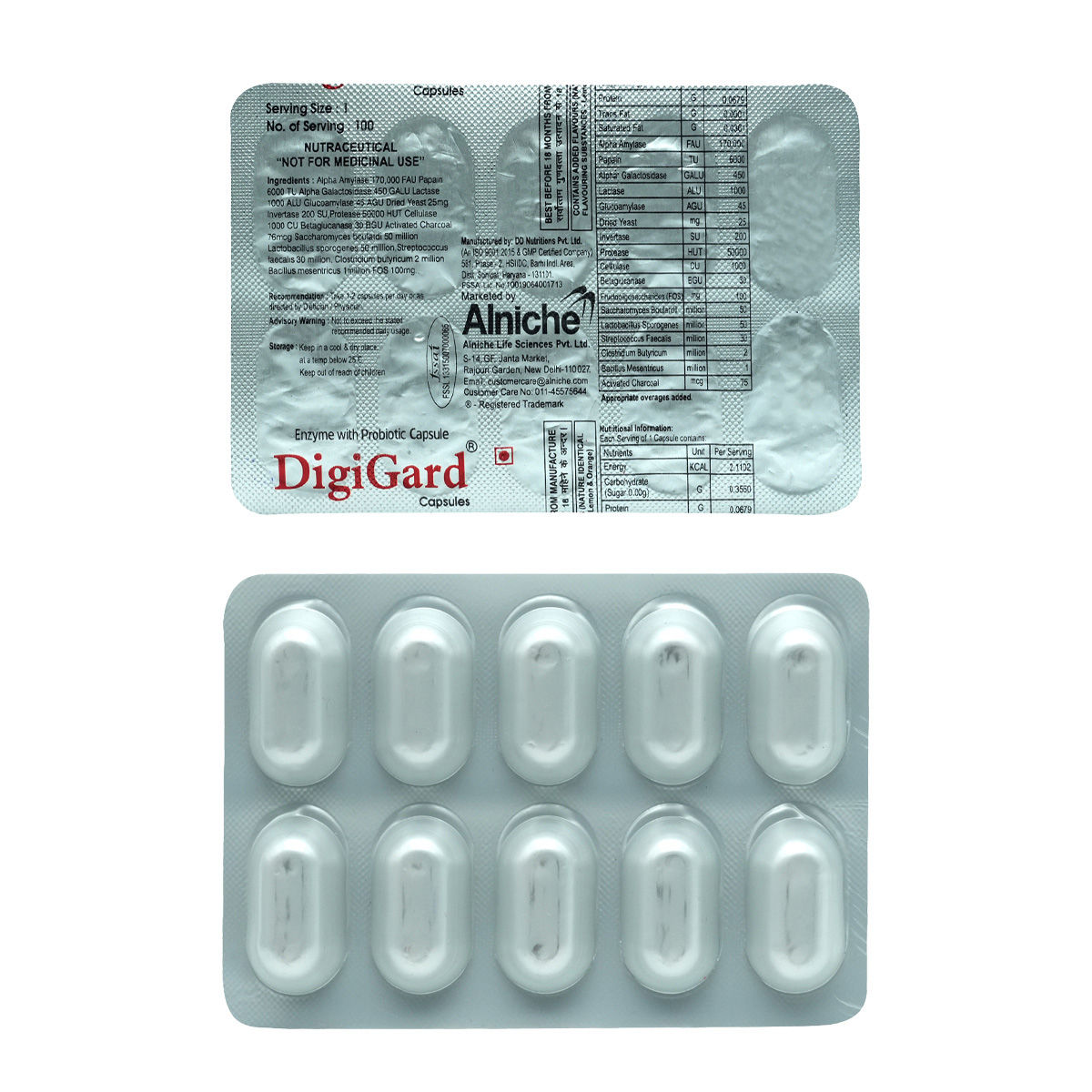 Digigard Capsule 10's Price, Uses, Side Effects, Composition - Apollo ...