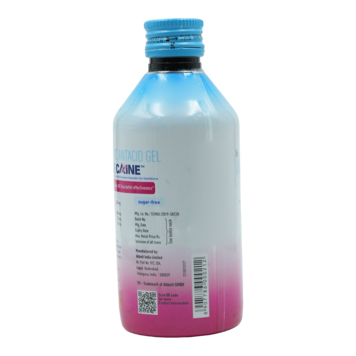 Digecaine Sugar Free Fruit Punch Oral Gel 200 ml Price, Uses, Side ...