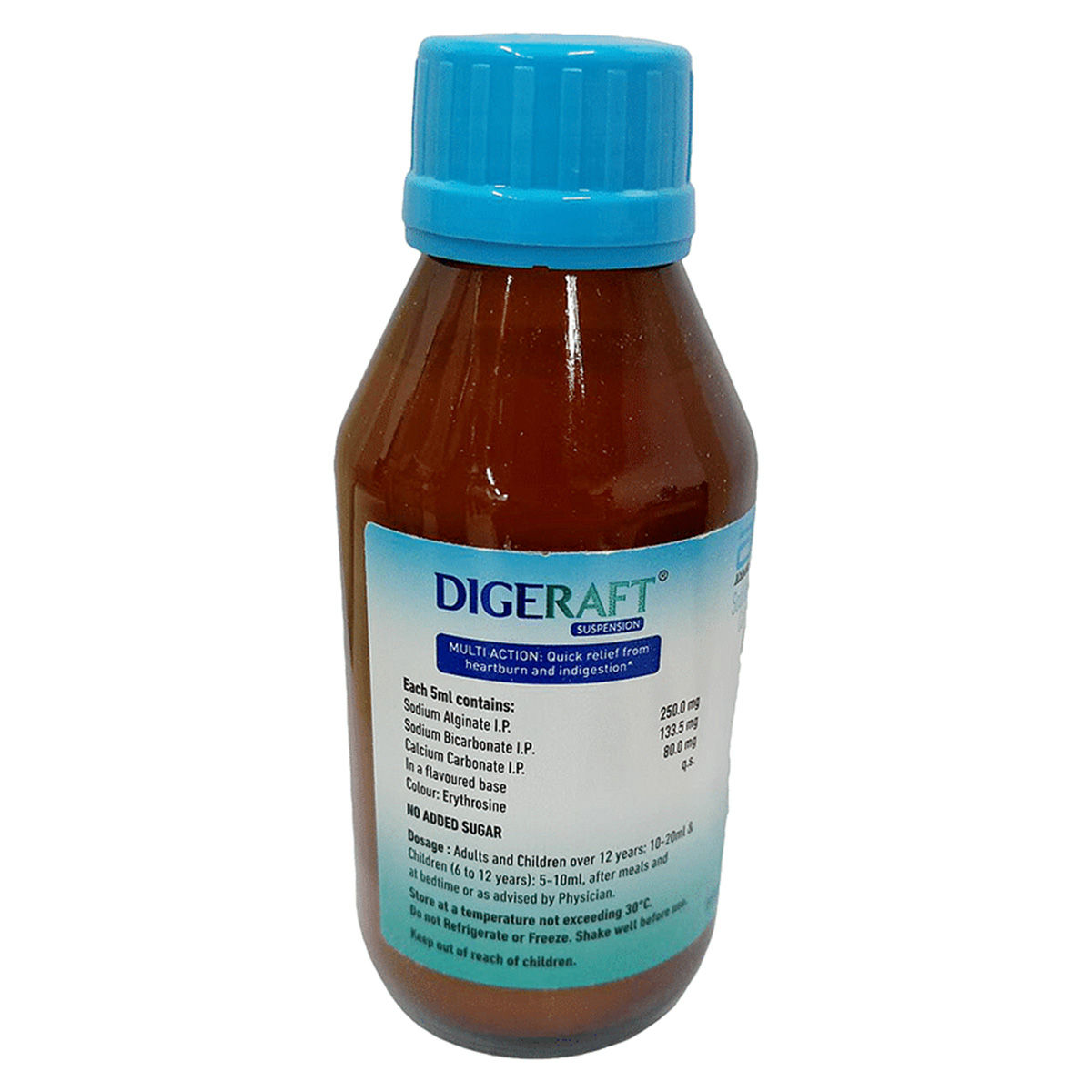 Digeraft Mint Flavour Oral Suspension 200 ml | Uses, Side Effects ...