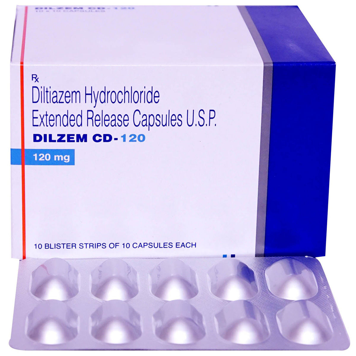 Dilzem CD-120 Capsule | Uses, Side Effects, Price | Apollo Pharmacy