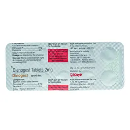 Dinogest Tablet | Uses, Side Effects, Price | Apollo Pharmacy