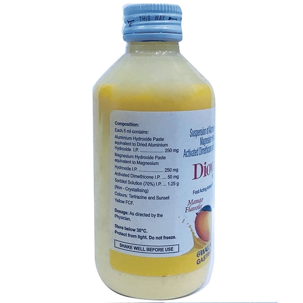 Diovol Sugar Free Mango Oral Solution 170 ml Price, Uses, Side Effects ...