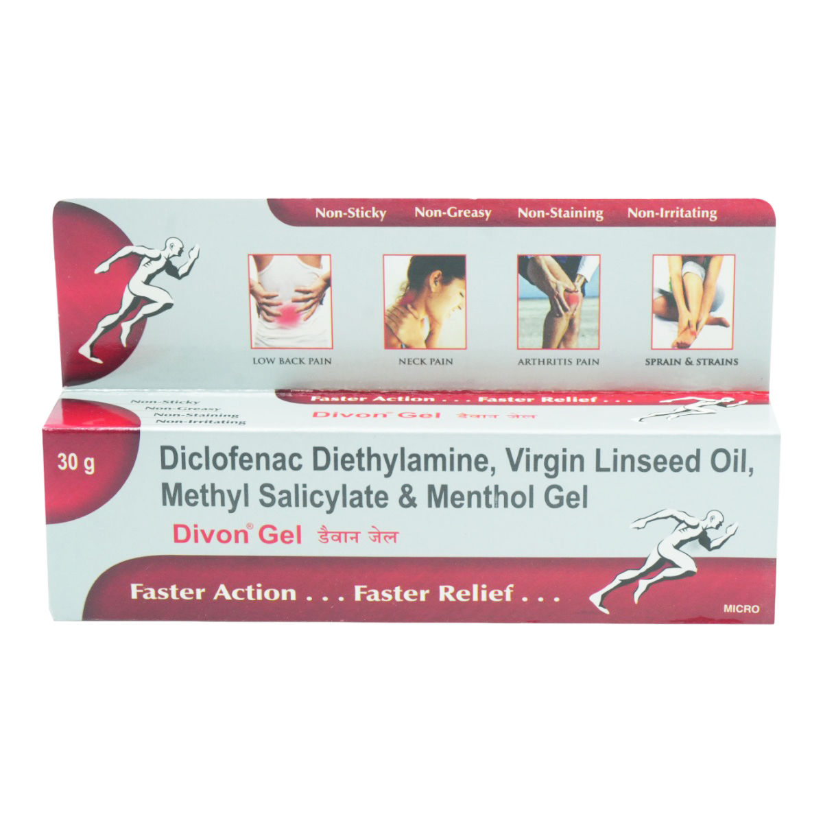 Divon Gel 30 gm Price, Uses, Side Effects, Composition - Apollo Pharmacy