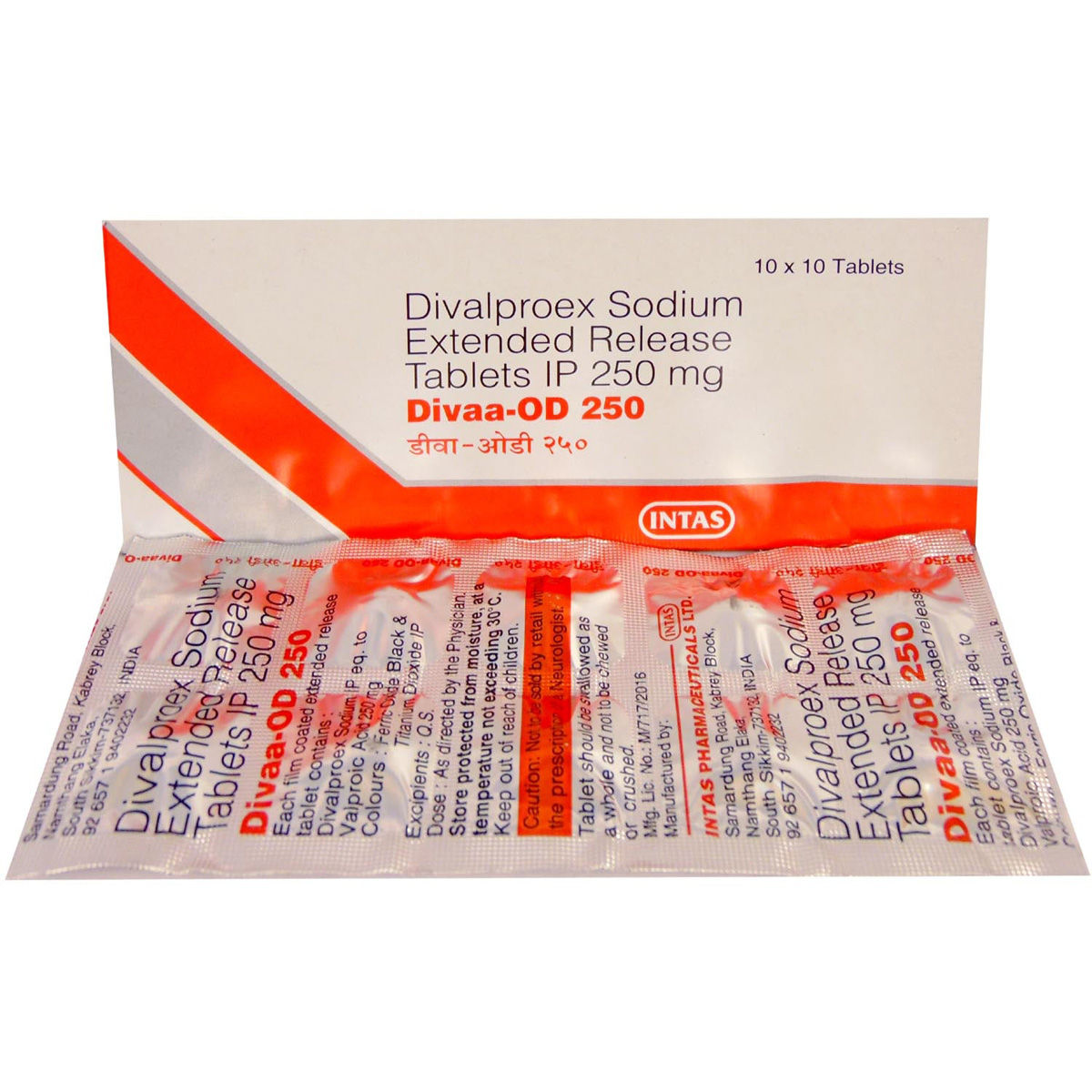 Divaa-OD 250 Tablet | Uses, Side Effects, Price | Apollo Pharmacy