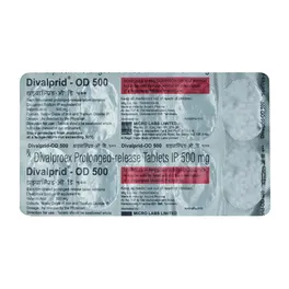 Divalprid-OD 500 Tablet | Uses, Side Effects, Price | Apollo Pharmacy