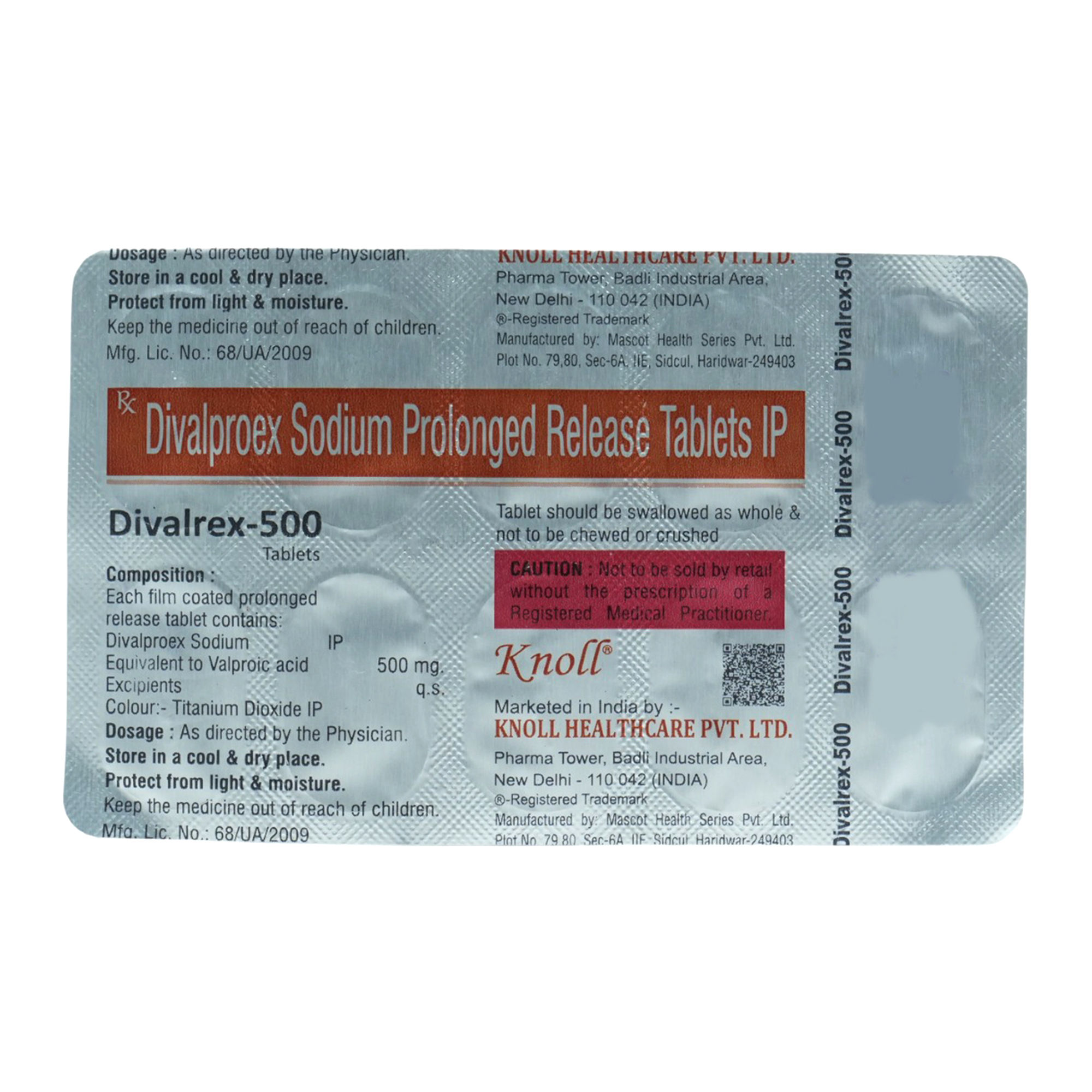 Divalrex-500mg Tablet | Uses, Side Effects, Price | Apollo Pharmacy