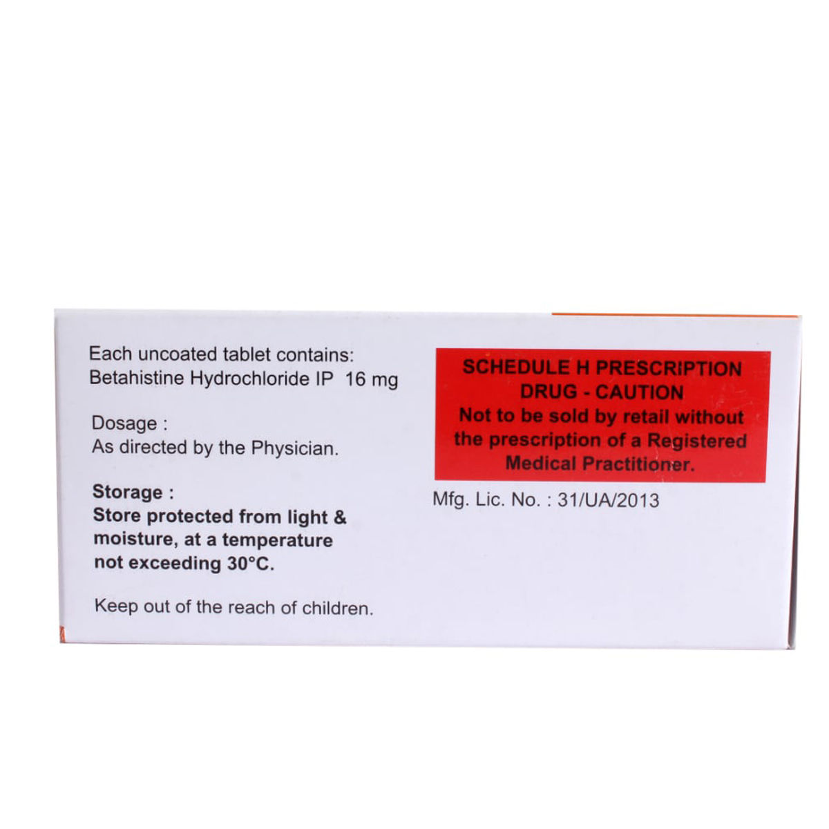 DIZIBEAT 16 TABLETS 10'S Price, Uses, Side Effects, Composition ...