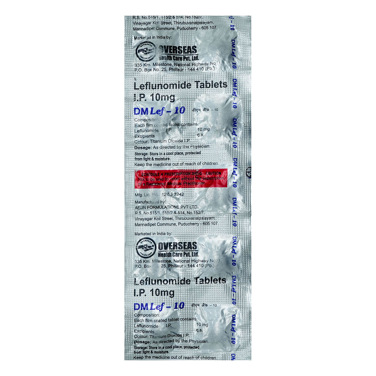 Dmlef 10mg Tablet | Uses, Side Effects, Price | Apollo Pharmacy