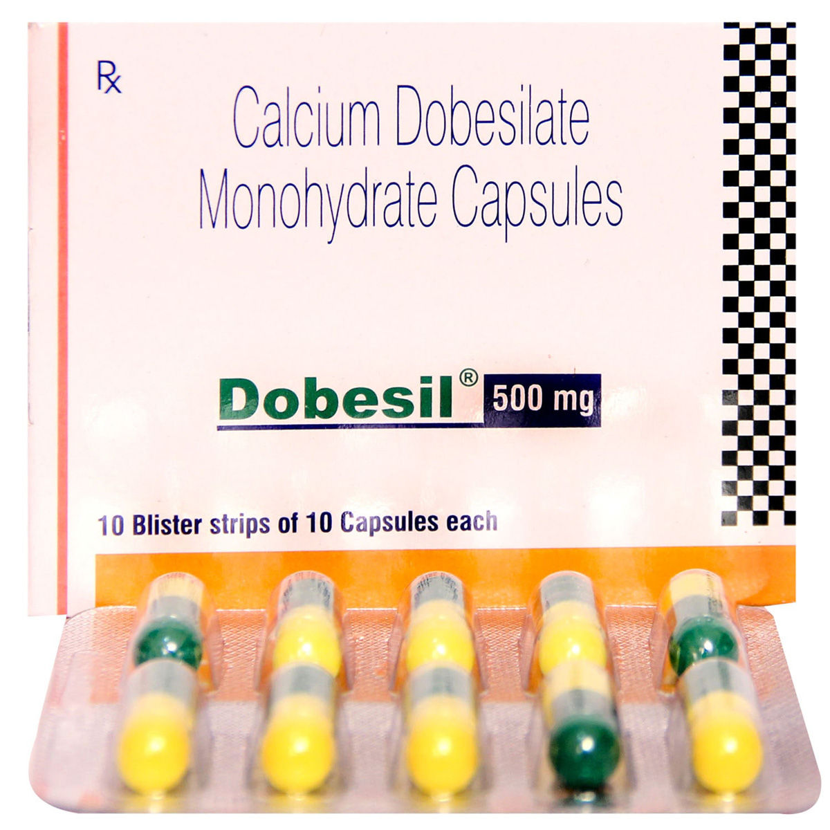 Dobesil 500 Capsule | Uses, Side Effects, Price | Apollo Pharmacy